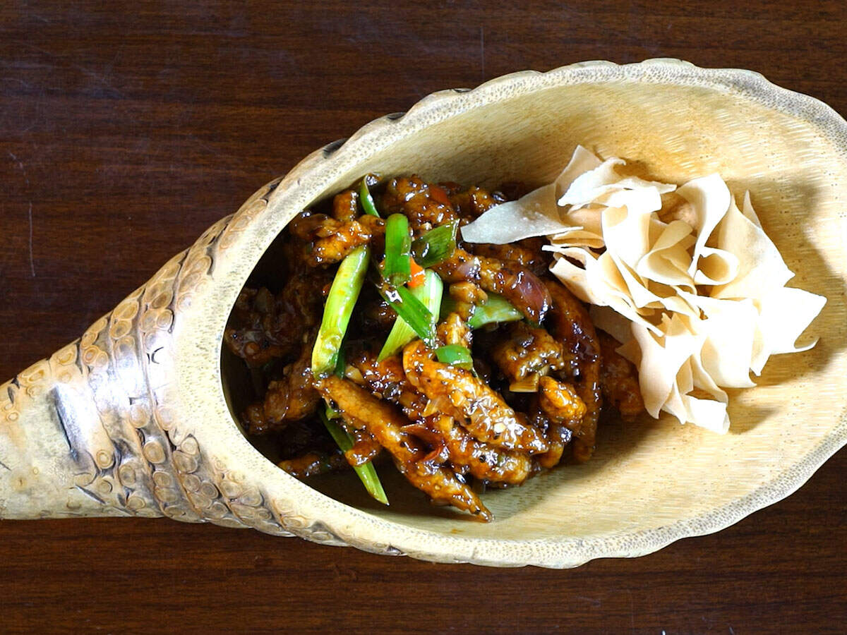 Watch: How to make Five Pepper Chicken - Times Food