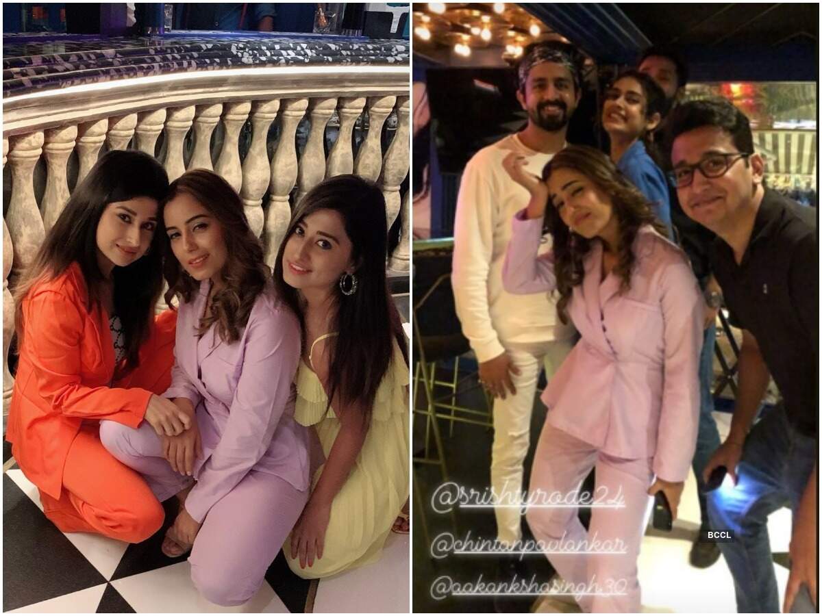 Bigg Boss 12 fame Srishty Rode dances with Saba, Somi and friends to ...