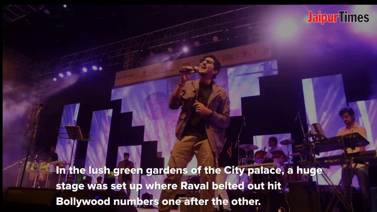 Bollywood_singer Darshan Raval entertains Jaipur with his singing