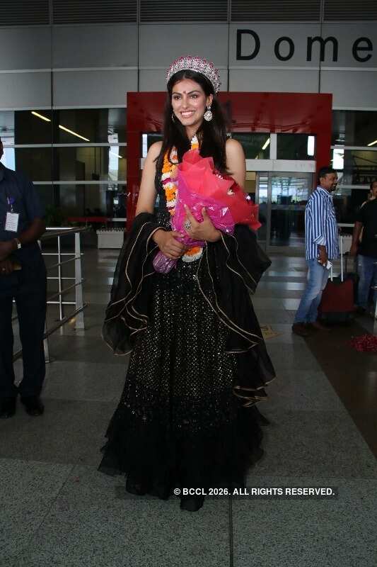 Miss Diva Supranational 2019 Shefali Sood Homecoming