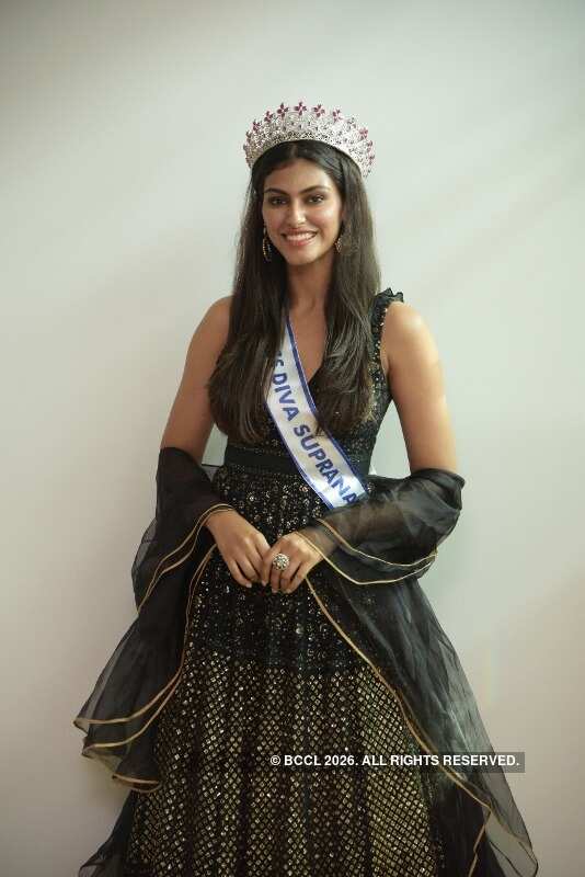 Miss Diva Supranational 2019 Shefali Sood Homecoming