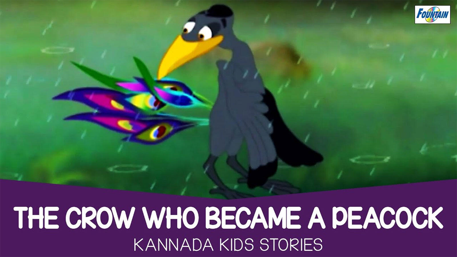 Kids Stories | Nursery Rhymes & Baby Songs - 'The Crow Who Became A ...