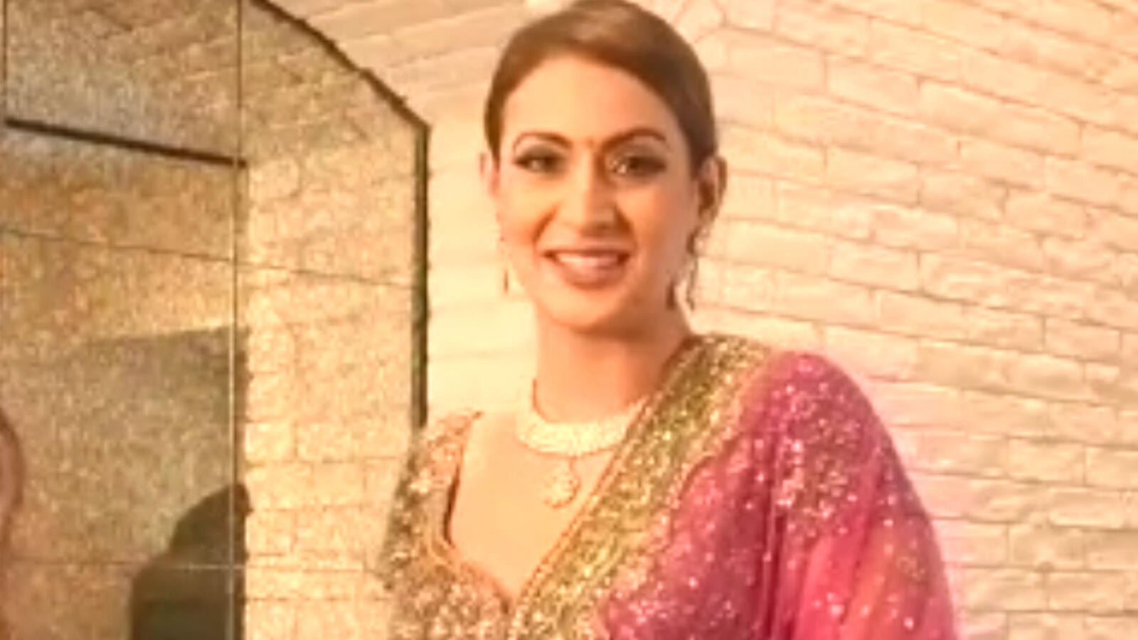 Preeti Jhangiani talks about her monsoon wedding look