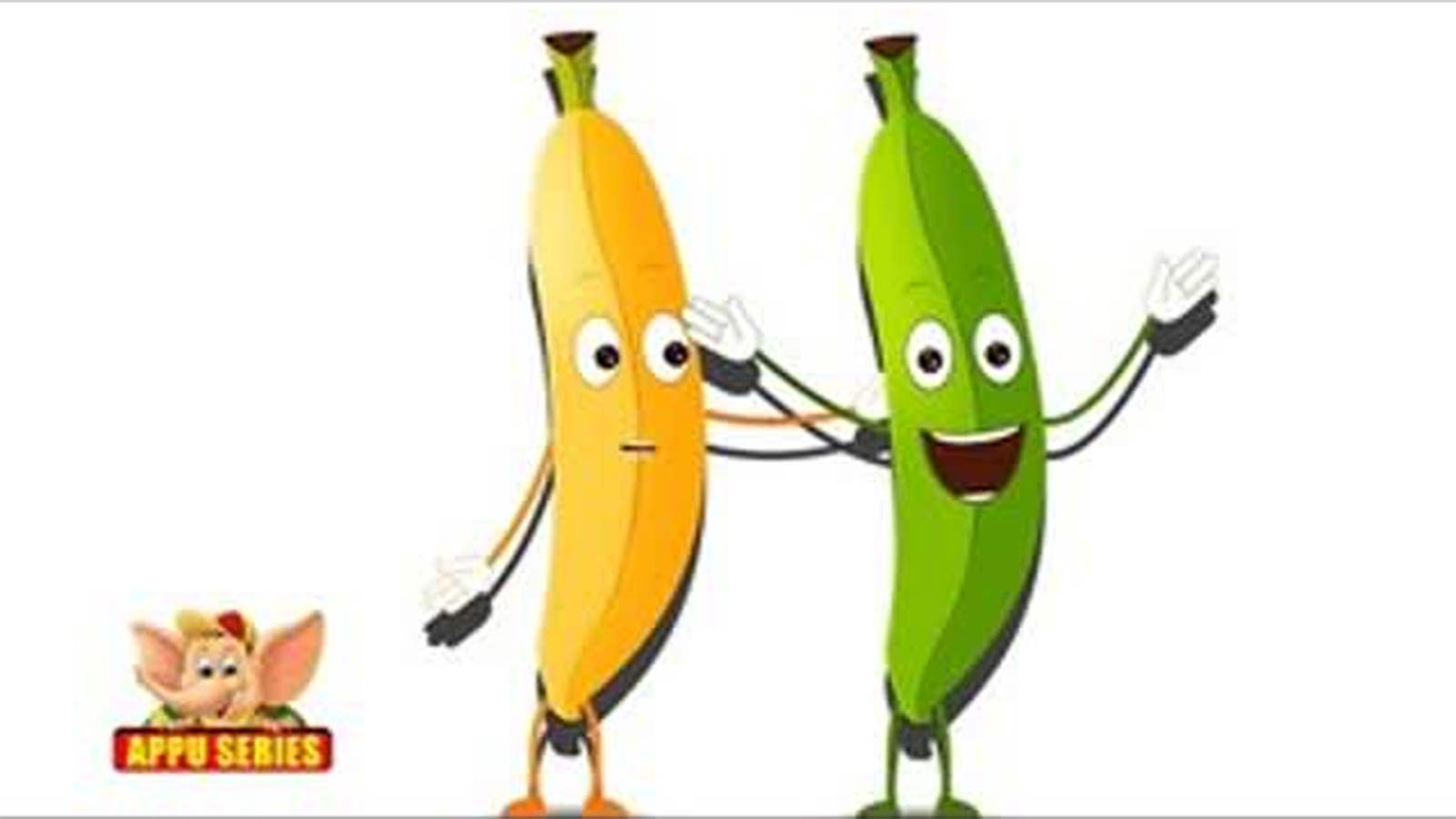 Kids Rhyme In Marathi 'Kele - Banana' - Fruit Rhyme In Marathi