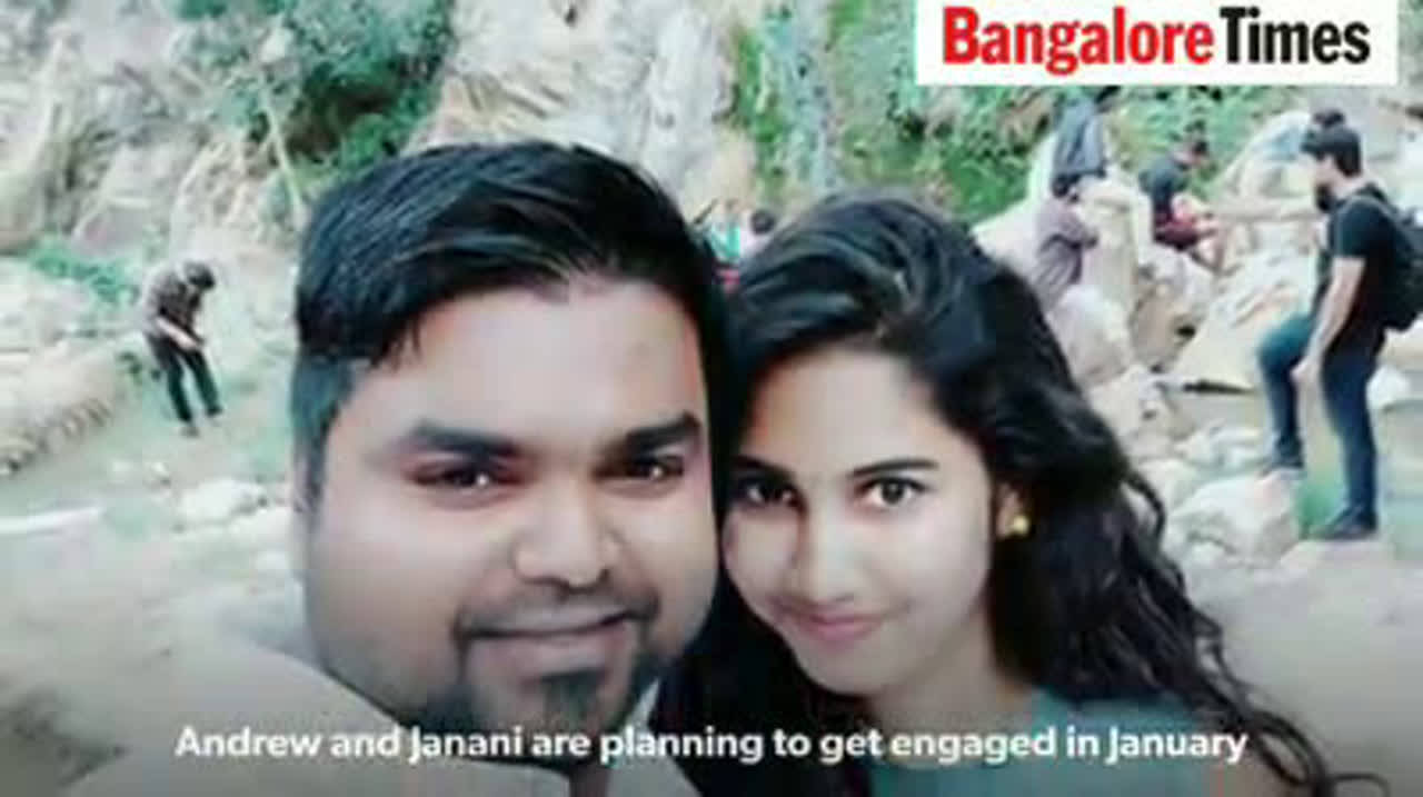 Andrew Jayapaul and Janani Ganesh are getting engaged
