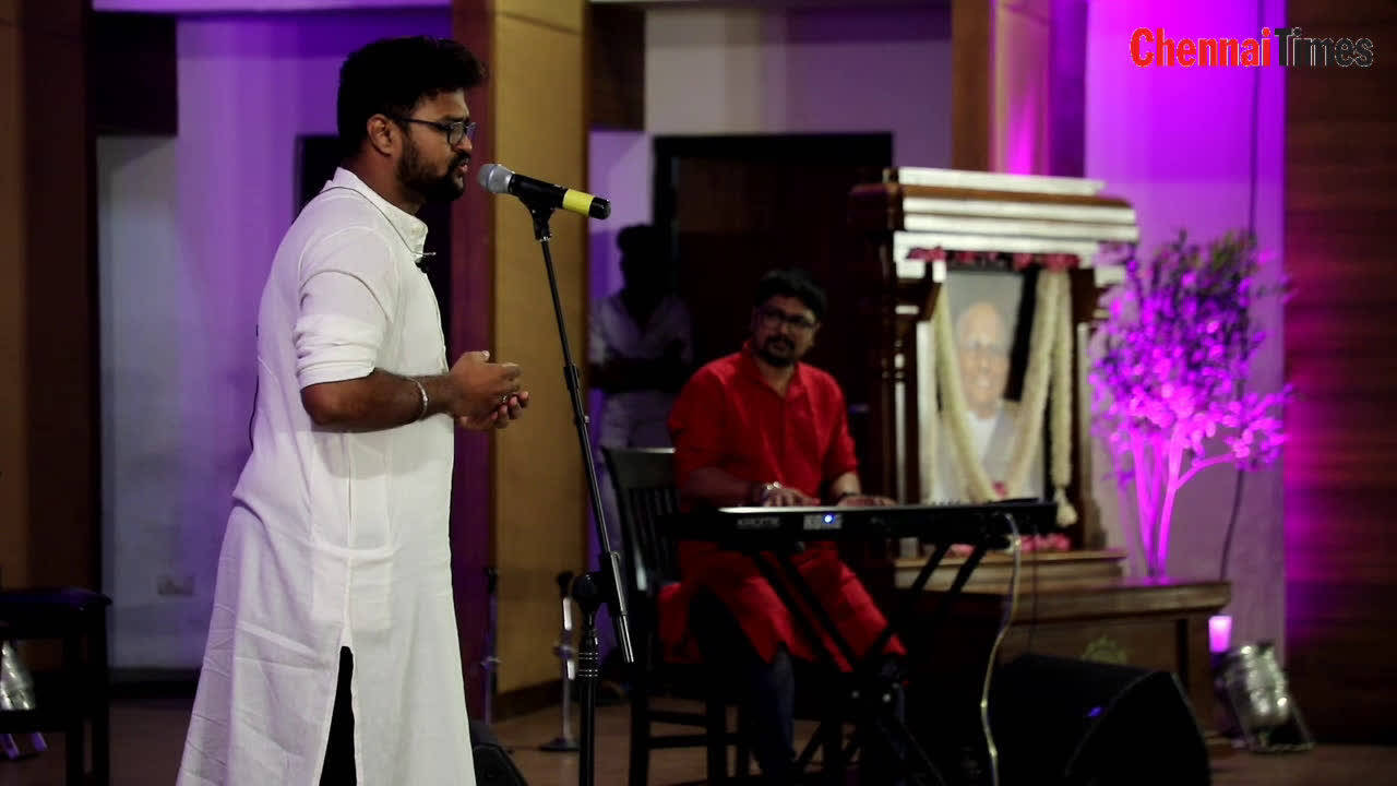 Sathya Prakash performs in Coimbatore