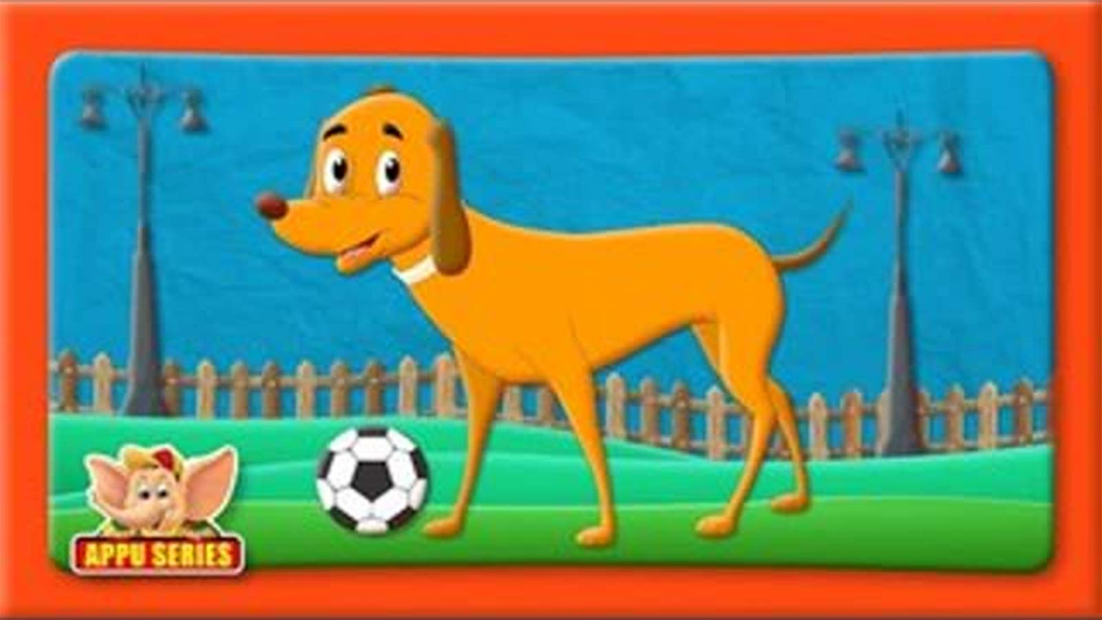 Kids Best Rhyme In Marathi 'Kutra (Dog)' - Animal Rhymes In Marathi