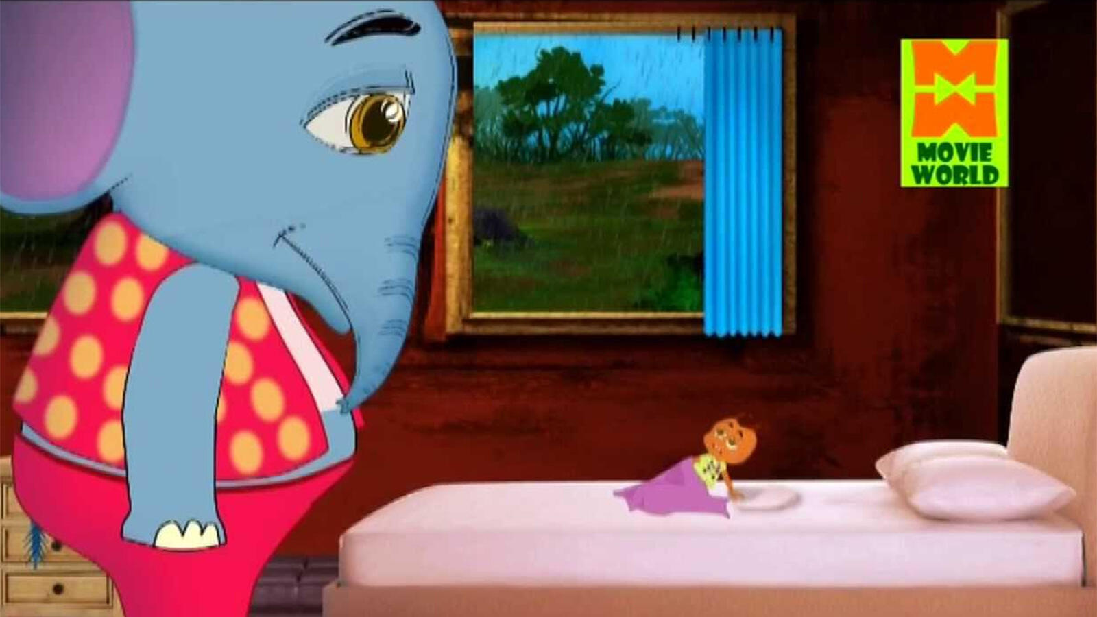 Children Malayalam Nursery Story 'Mazha - Aanayum Urumbum' - Kids ...