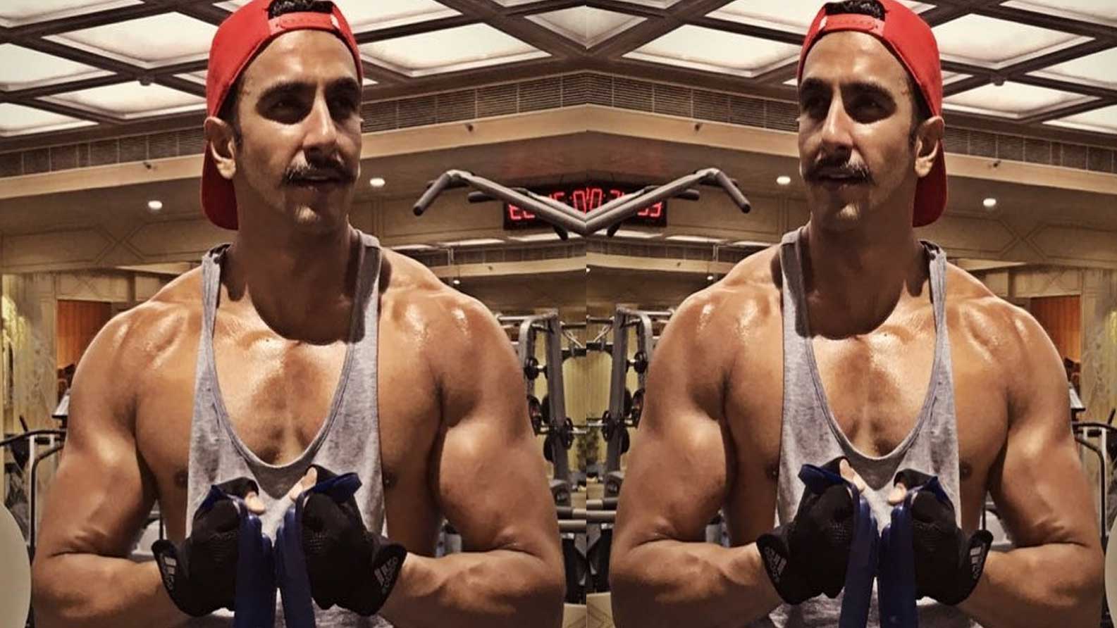 Ranveer Singh flaunts his killer biceps, returns to 'Simmba' avatar