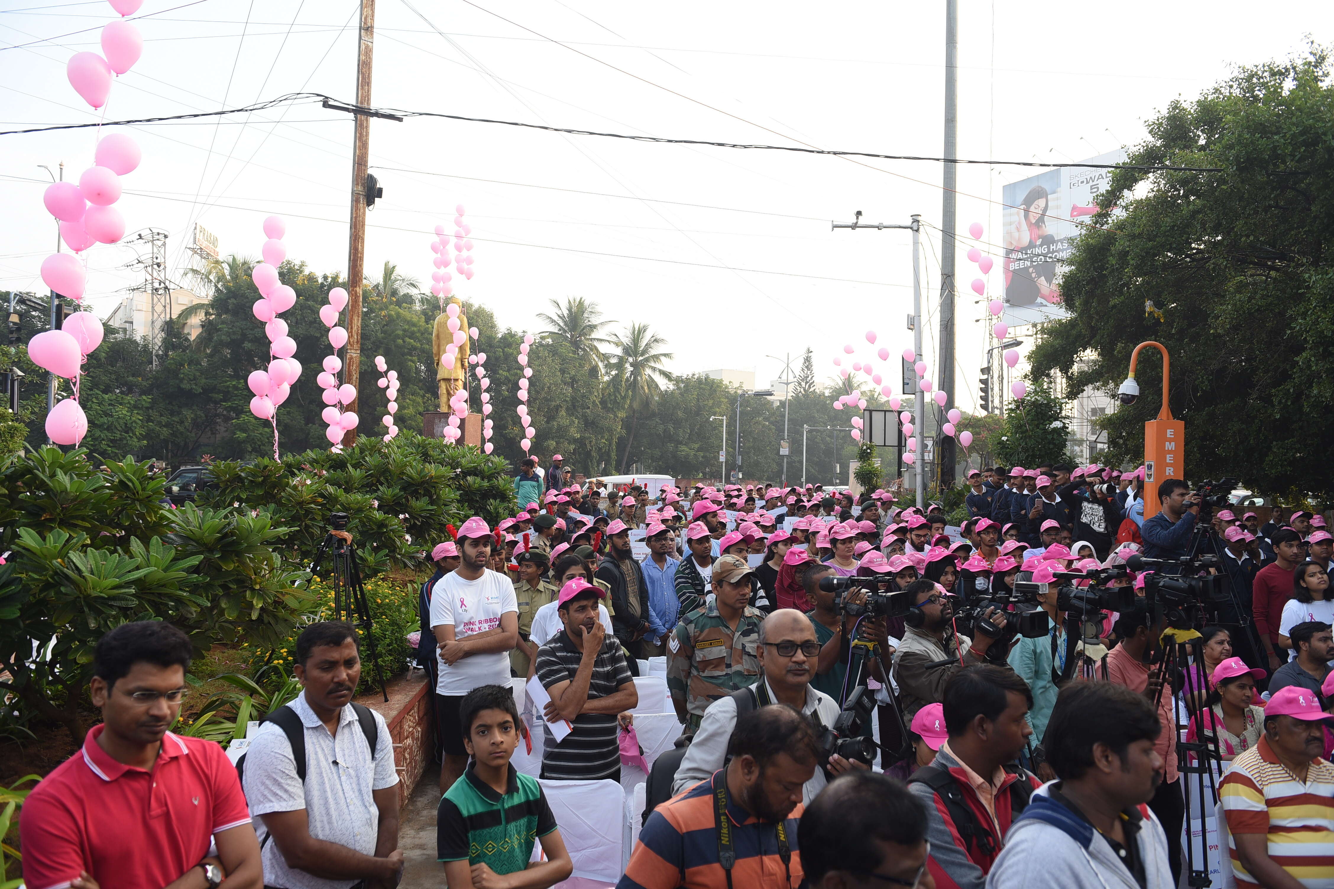 Pink Ribbon Walk: City folk unite to create awareness on breast cancer ...