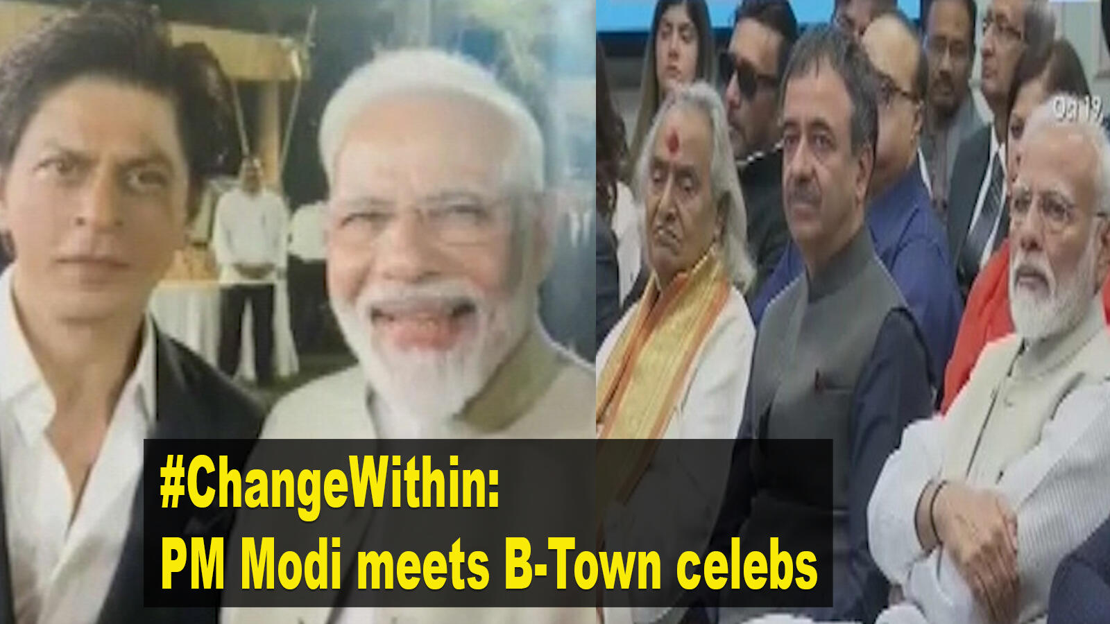 PM Narendra Modi meets Bollywood actors, discusses initiatives to ...