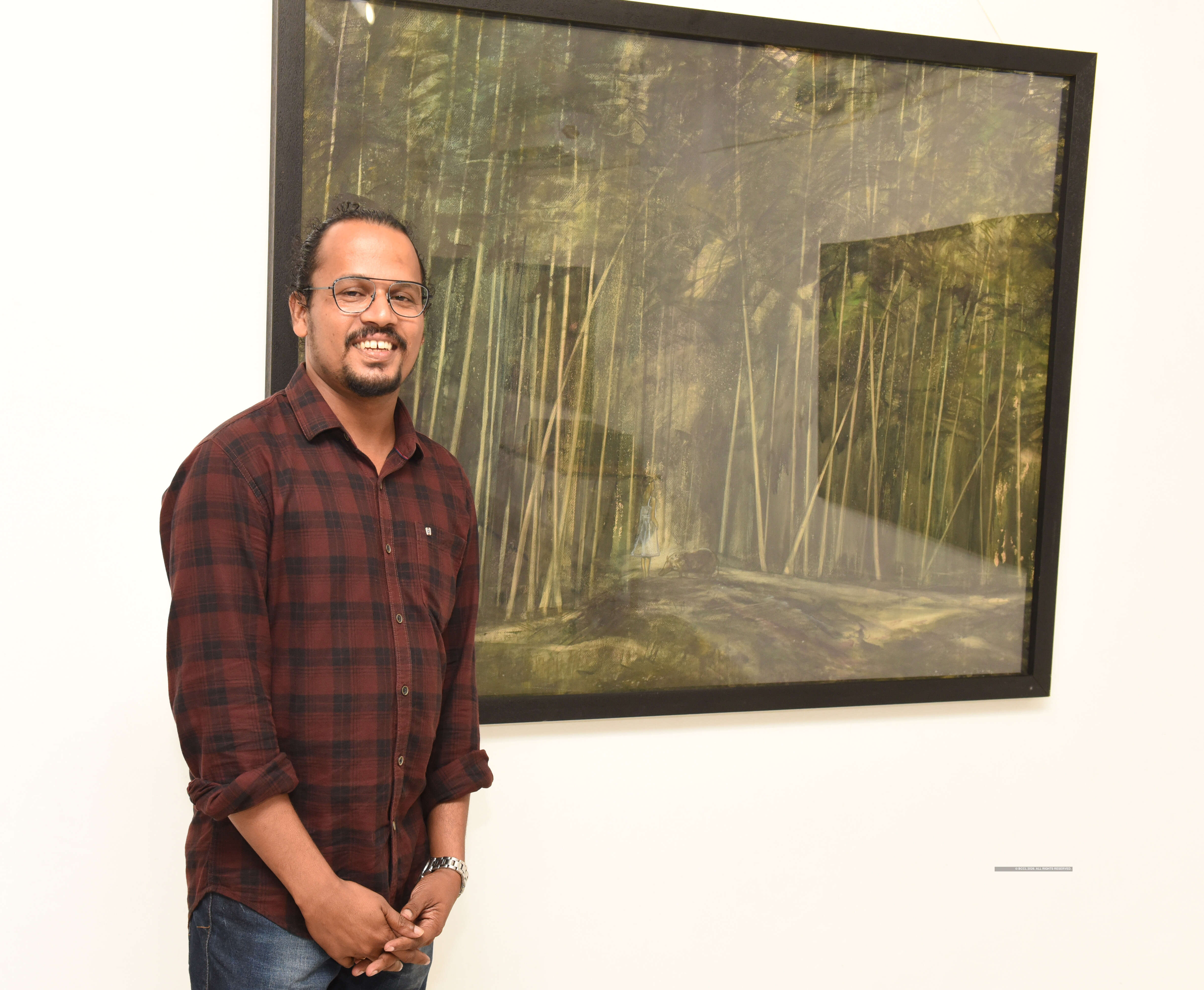artist Shajith RB: Real Myth, a solo painting exhibition
