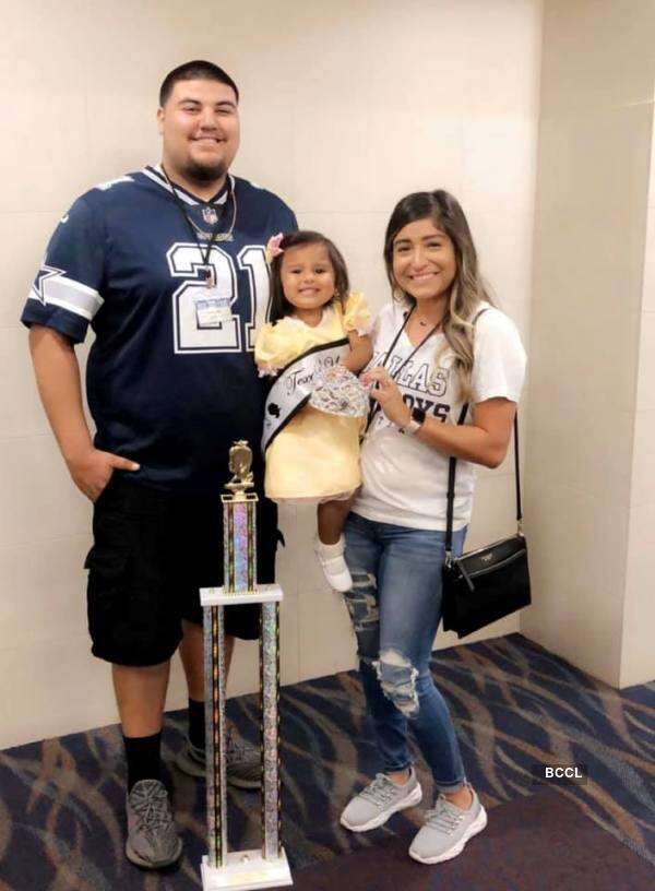 2-year-old toddler wins Texas state pageant