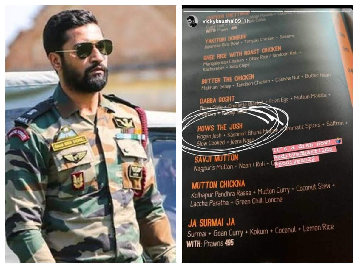Vicky Kaushal’s ‘How’s the Josh’ is a dish now!