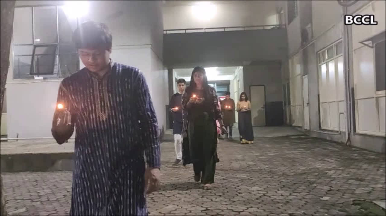 Tithya Sharma is all set to celebrate Diwali with his IIM N family