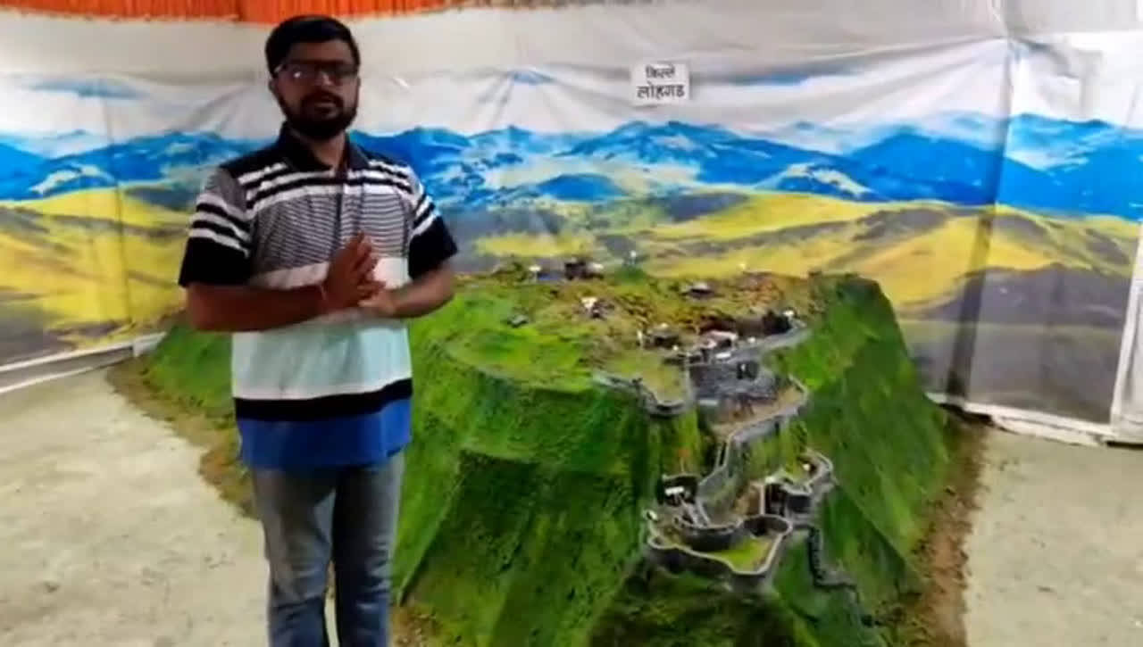 Check out the replica of Lohgad Fort
