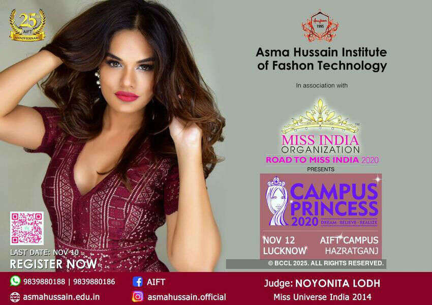Campus Princess 2020 auditions at AIFT, Lucknow