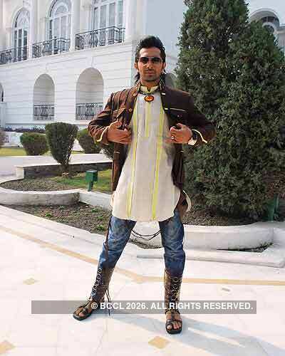 Parvesh Rana during the auditions of TV reality show 'Chak Dhoom Dhoom ...