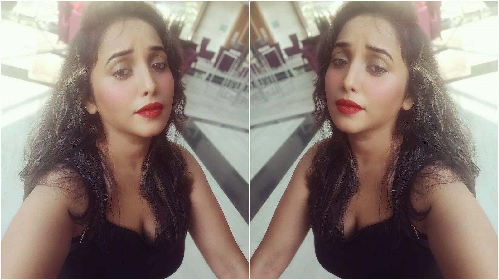 'Black hot patakha' Rani Chatterjee stuns with her bold lips and dolled ...