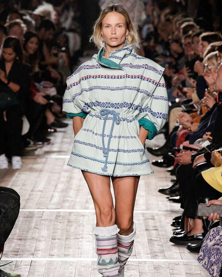 Russian beauty Natasha Poly known for her theatrical moves during the ...