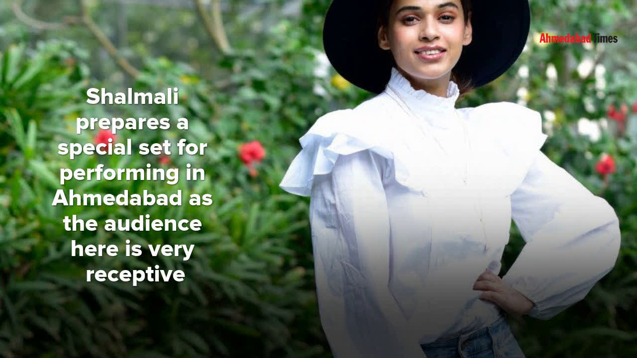 Here's why Shalmali loves performing in Ahmedabad