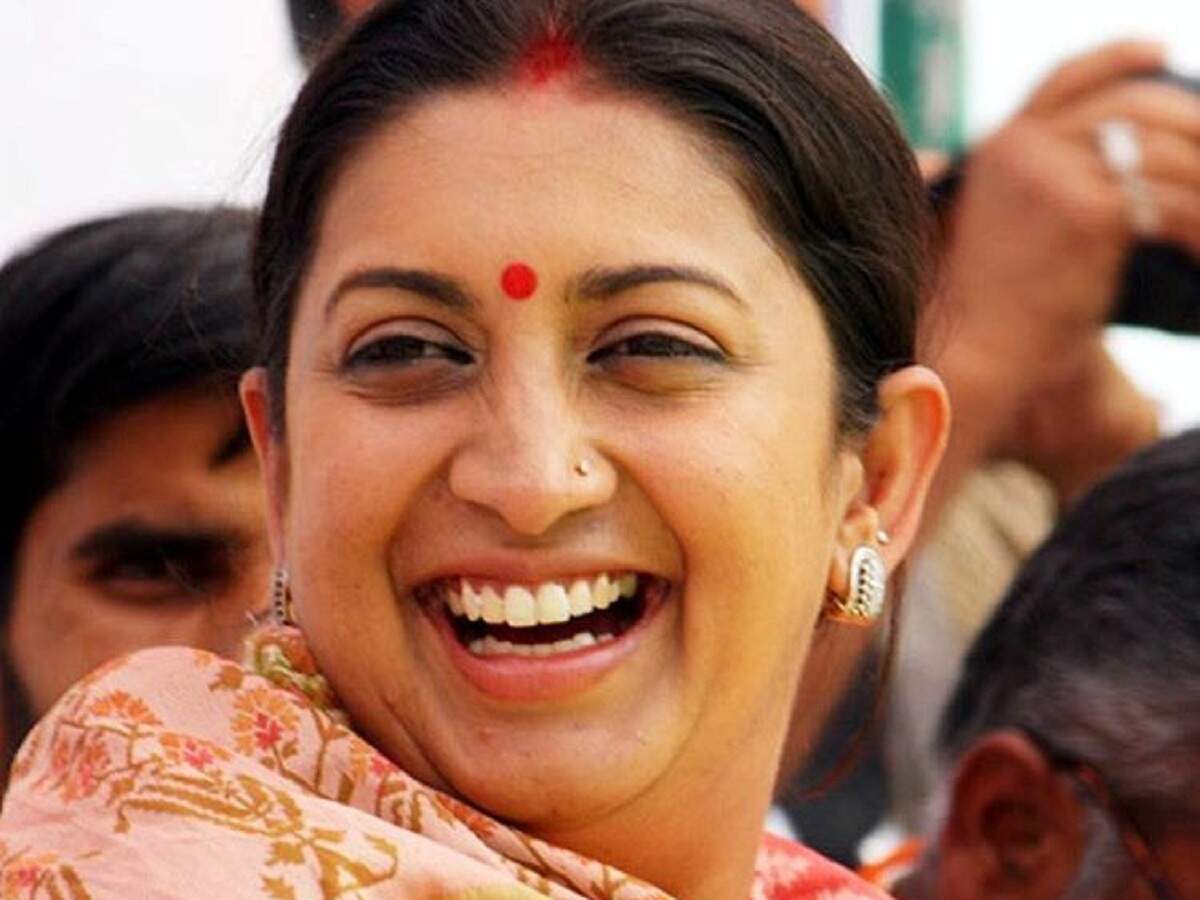 Smriti Irani's sense of humour shines in her self-created memes; take a ...