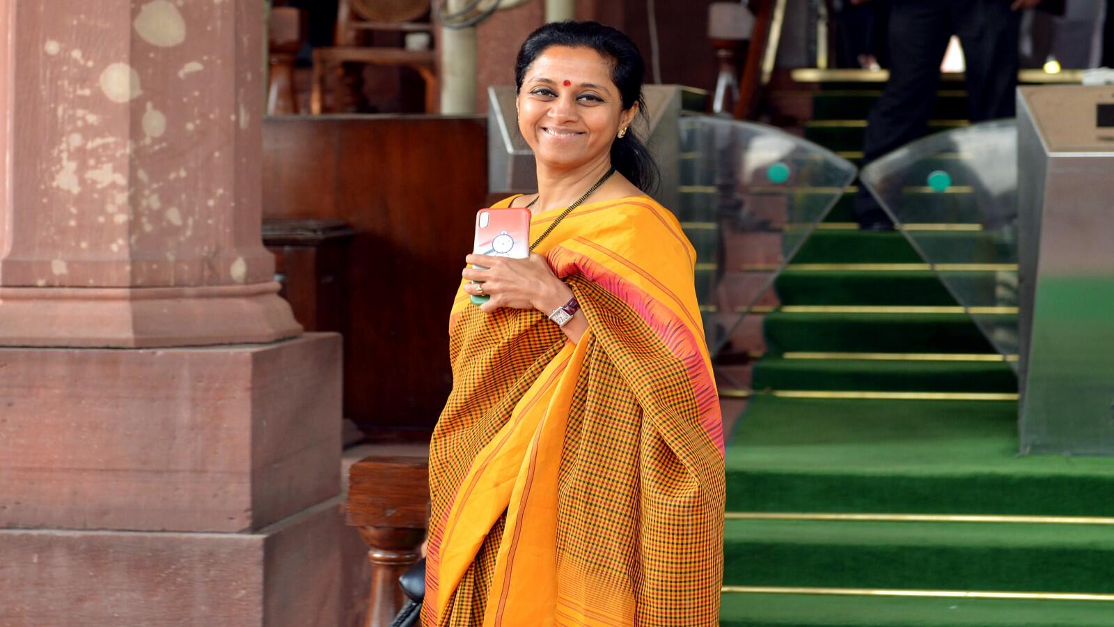 NCP MP Supriya Sule exudes confidence in social media post