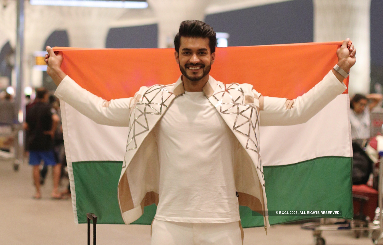 Varun Verma leaves for Mister Supranational 2019