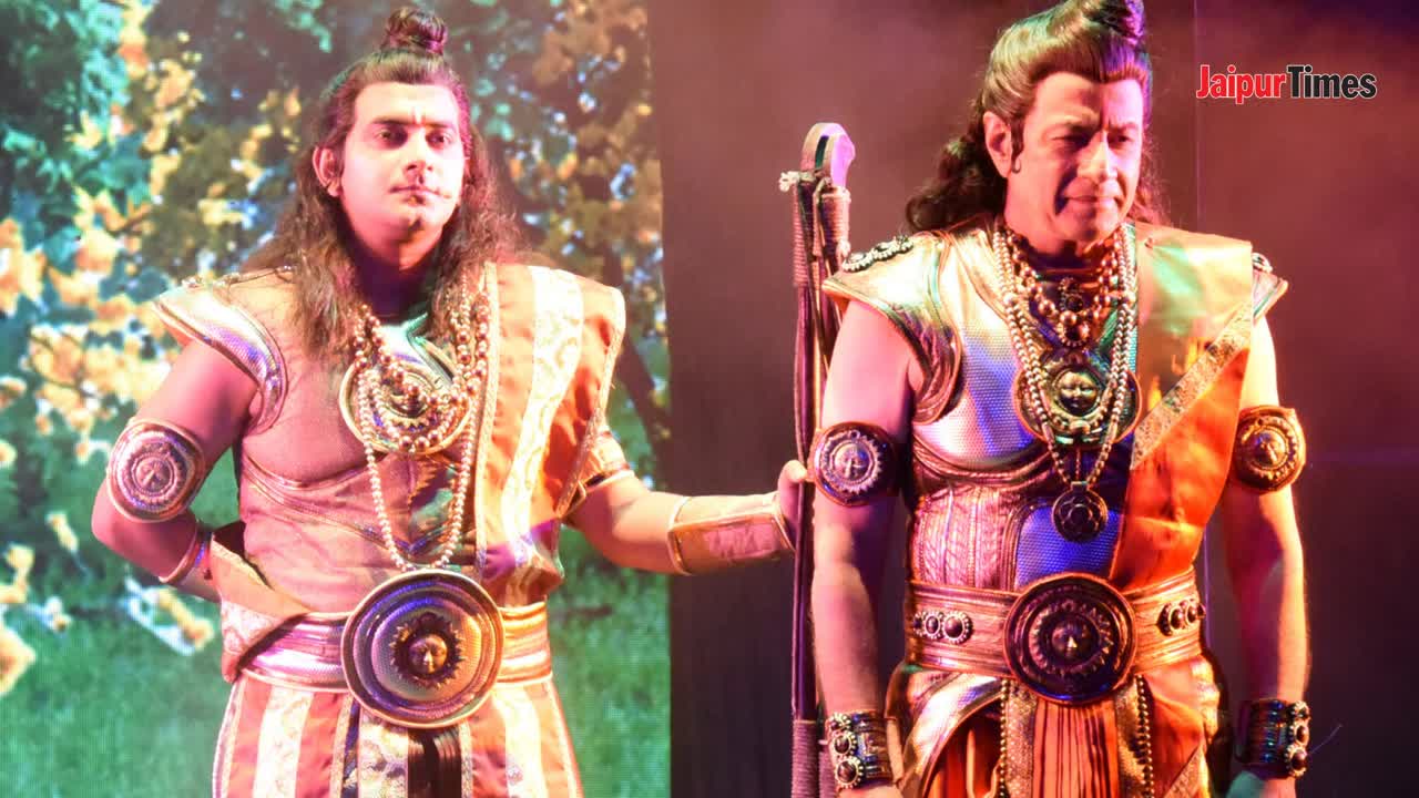 Lavish sets and flamboyant costumes: Ramayan comes alive on stage in Jaipur