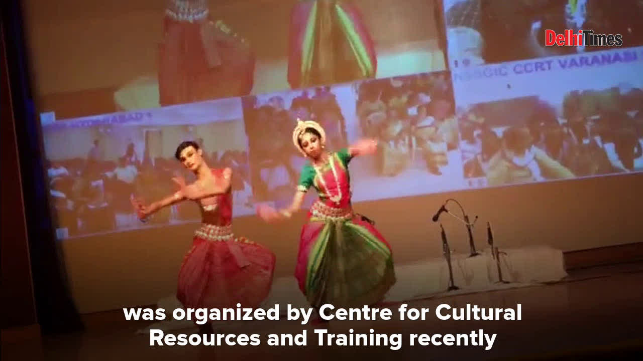 Cultural program organised in Delhi to promote art