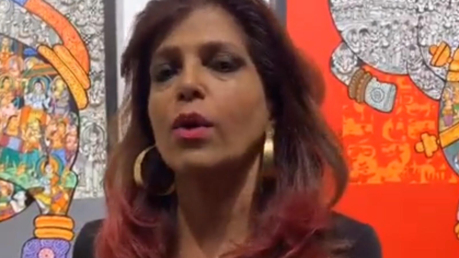 Artist Bina Aziz believes music and art have a deep connect