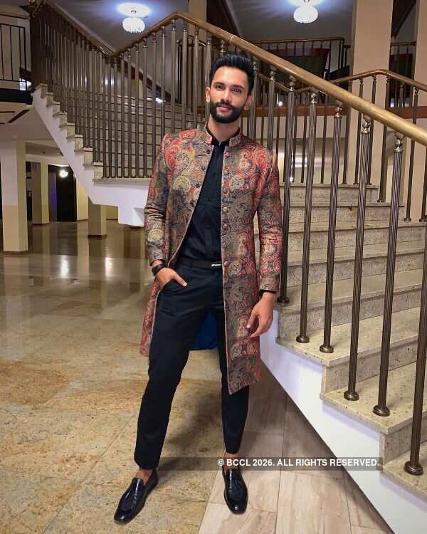 Prathamesh at Mister Supranational 2019 to sash his successor