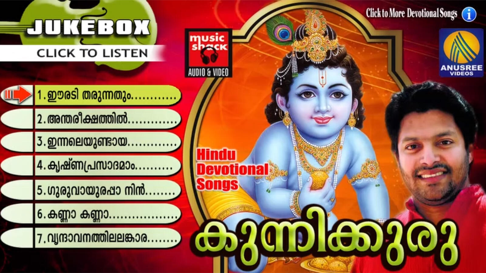 Unni Kannan Geethangal: Malayalam Bhakti Popular Devotional Song ...