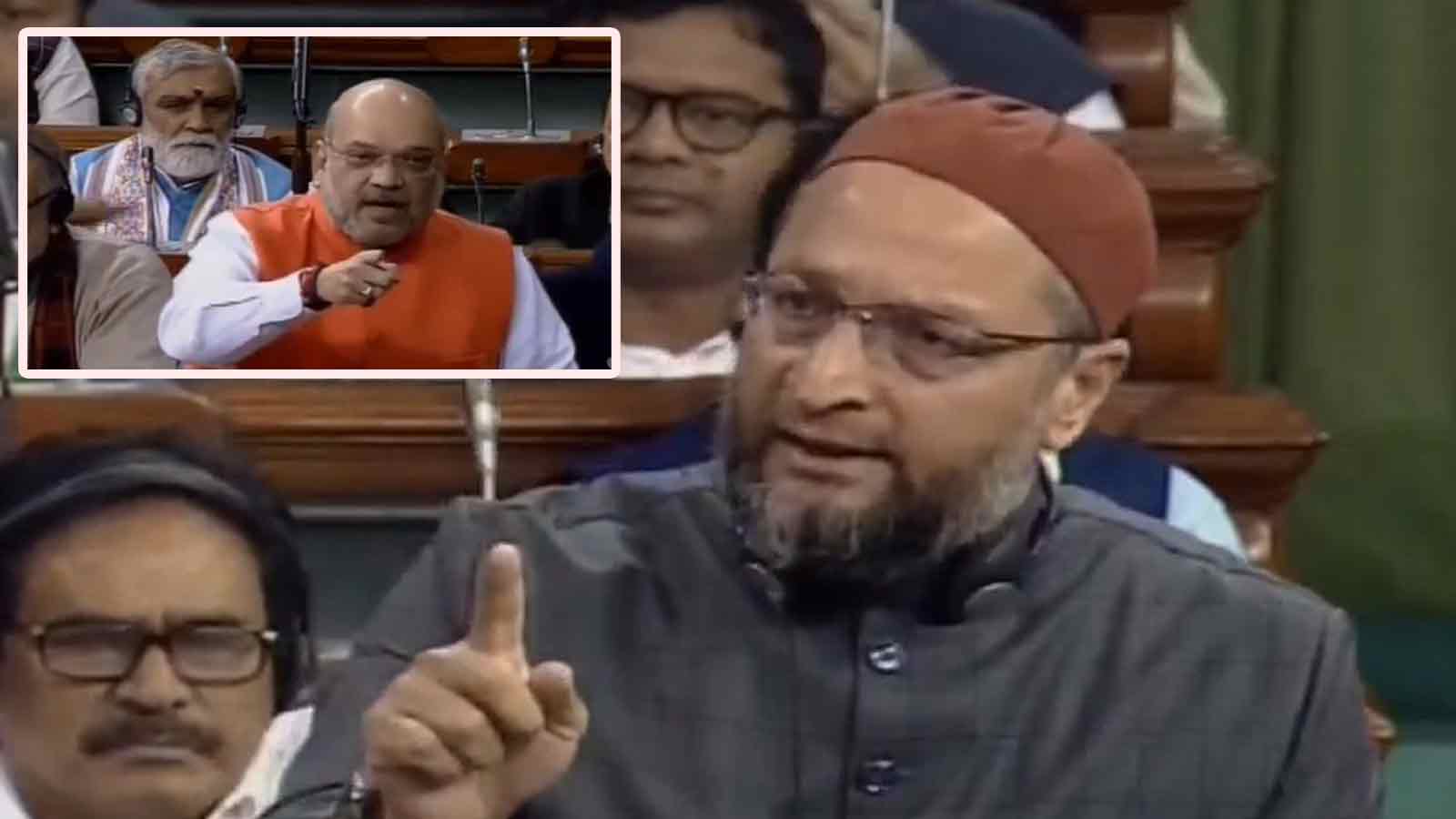 Citizenship Bill: Asaduddin Owaisi's 'Hitler' jibe at Amit Shah