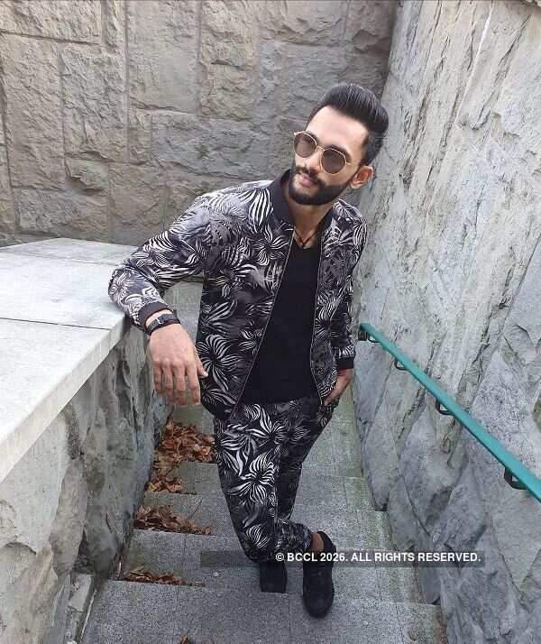 Prathamesh at Mister Supranational 2019 to sash his successor