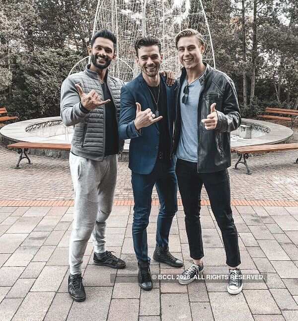 Prathamesh at Mister Supranational 2019 to sash his successor