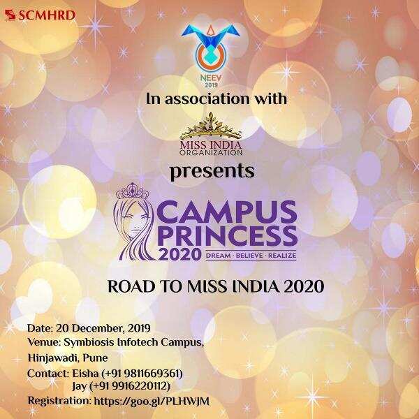 Campus Princess 2020 auditions at Pune