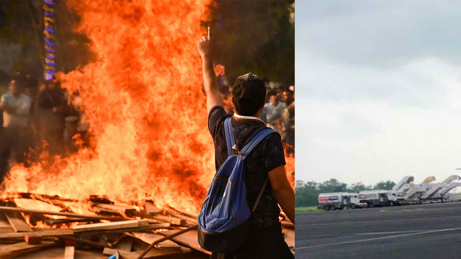 CAB protests in the Northeast: Government cancels some flights to Assam