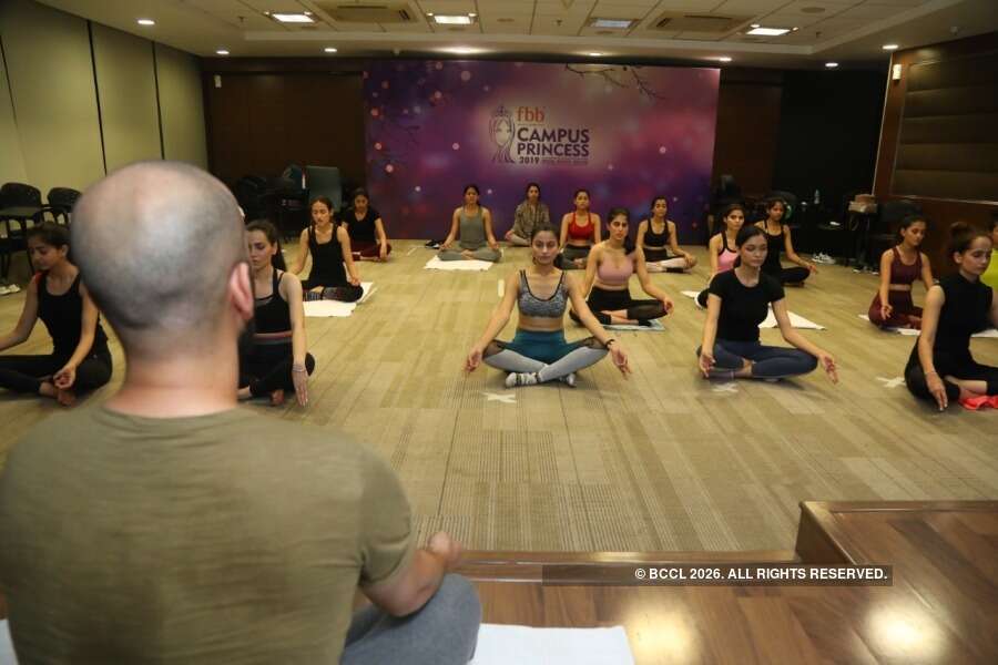 fbb Campus Princess 2019: Yoga and Meditation session with Rohinton Balsara