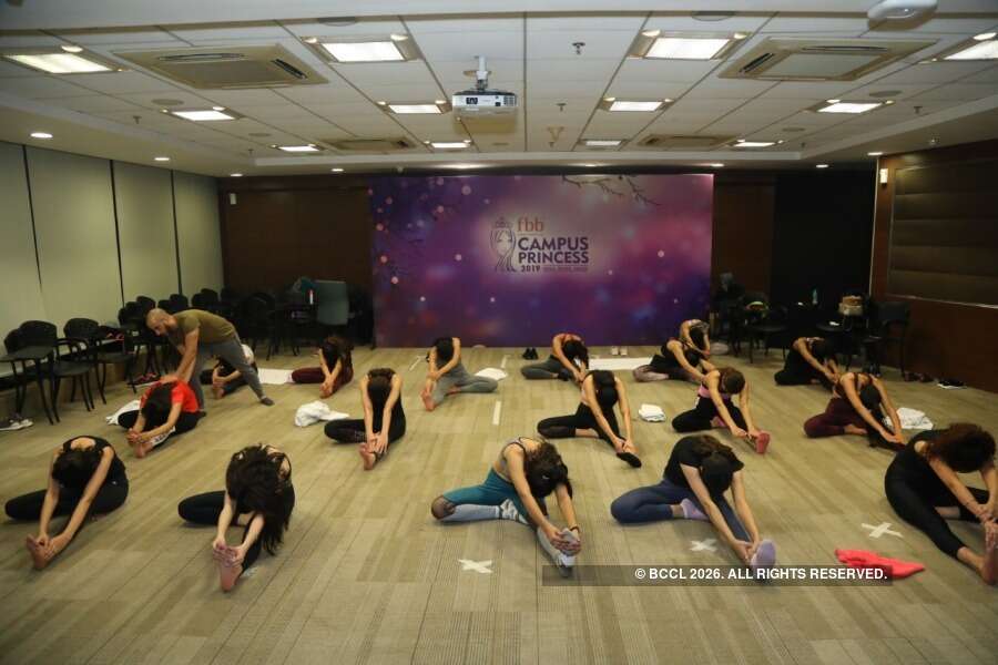 fbb Campus Princess 2019: Yoga and Meditation session with Rohinton Balsara