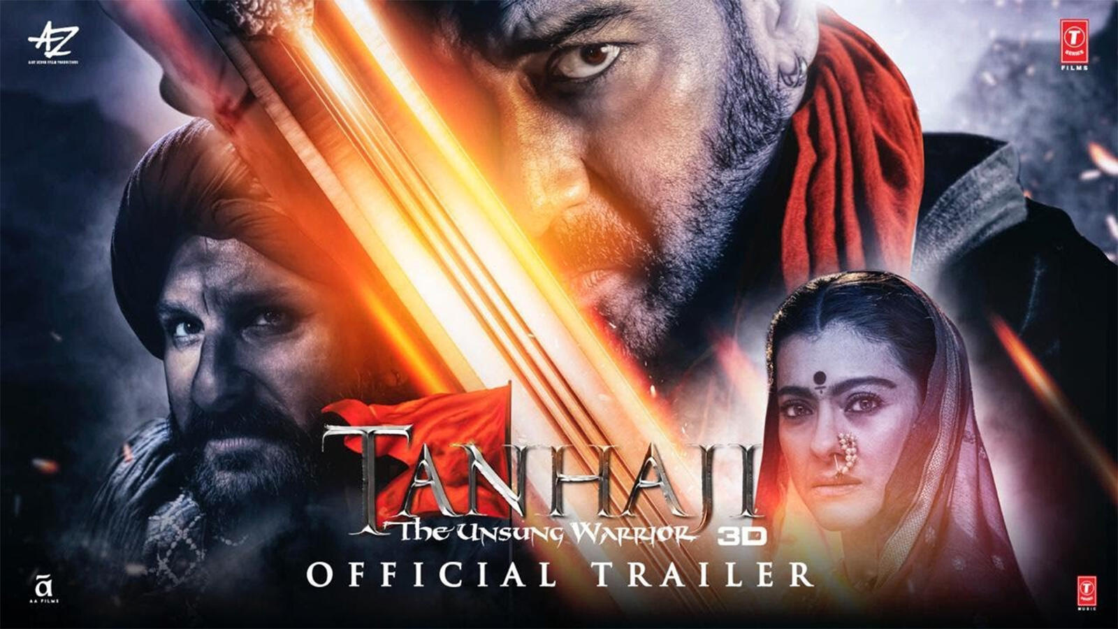 Tanhaji: The Unsung Warrior - Official Trailer