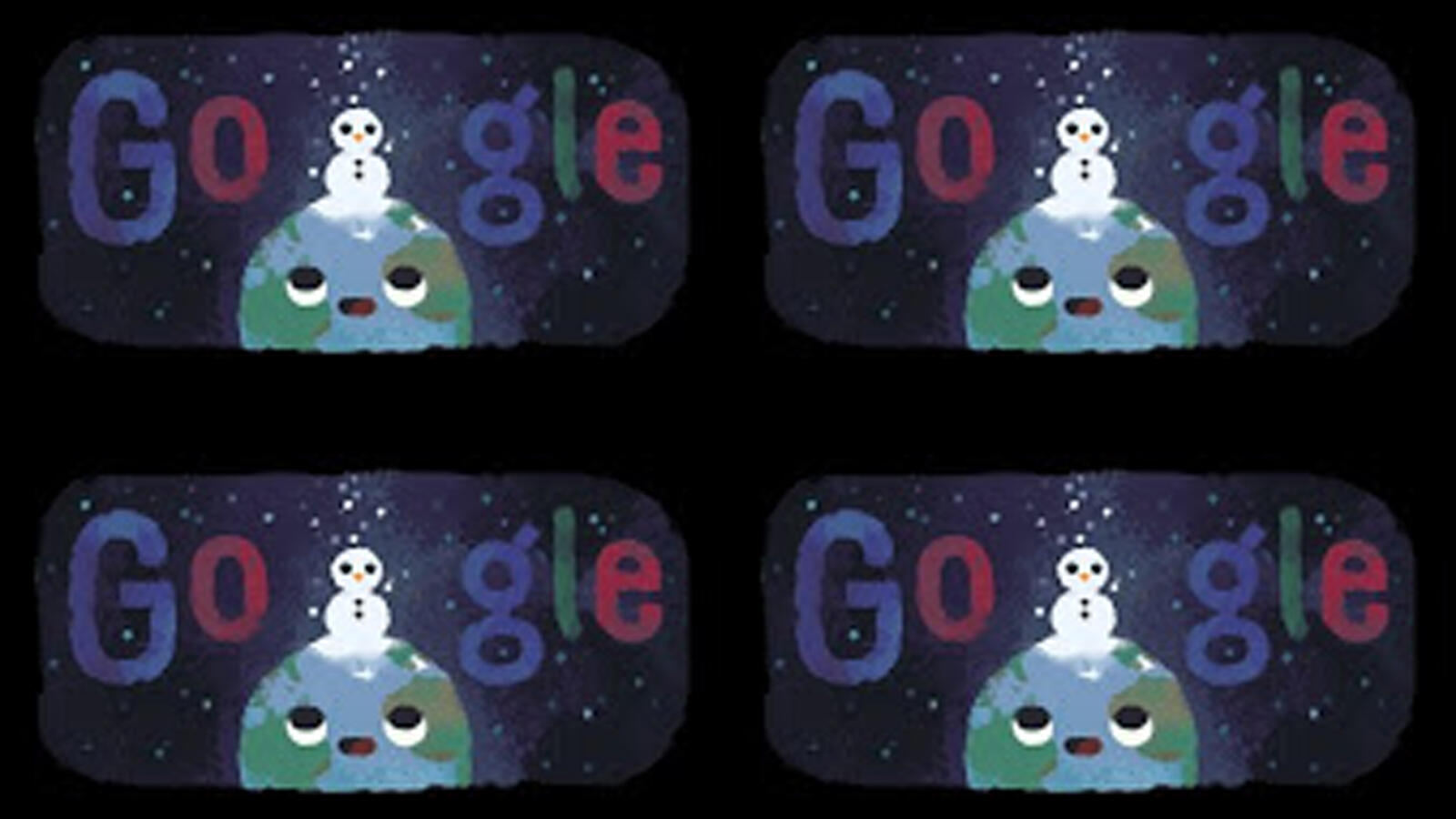 Google celebrates Winter Solstice with Doodle