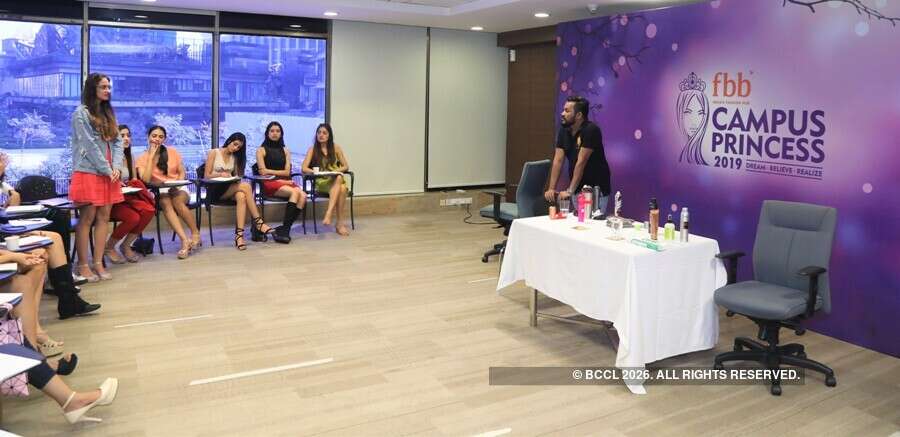 fbb Campus Princess 2019: Hair Styling Session by Clint Fernandes