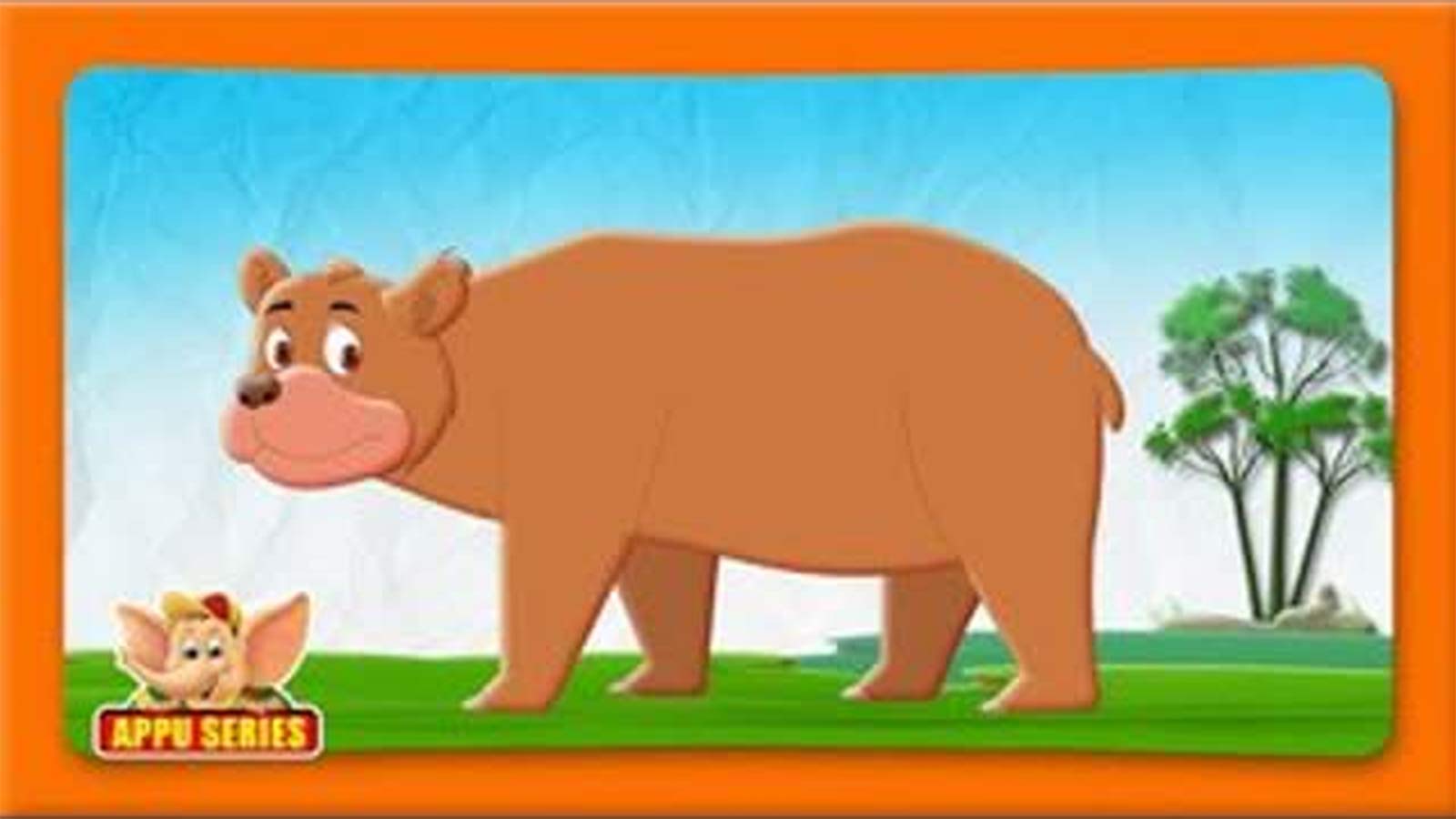 Animal Rhyme In Marathi 'Aswal (Bear)' - Marathi Rhymes From Appuseries