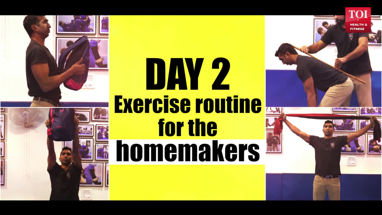 7-day tailor-made workout as per your need--DAY 2: Exercise routine for ...