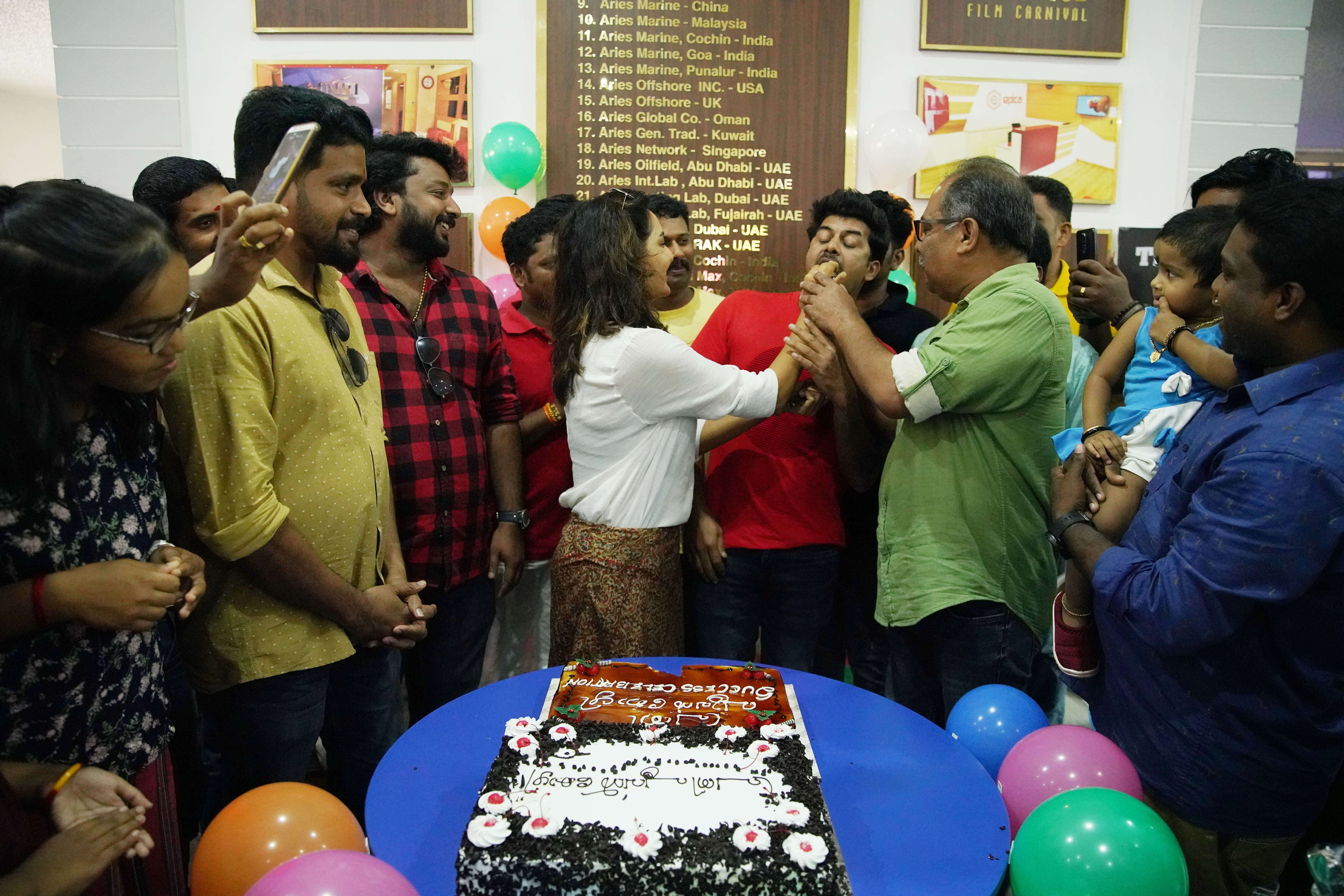 Prathi Poovan Kozhi's sucess celebration held at Thiruvananthapuram ...