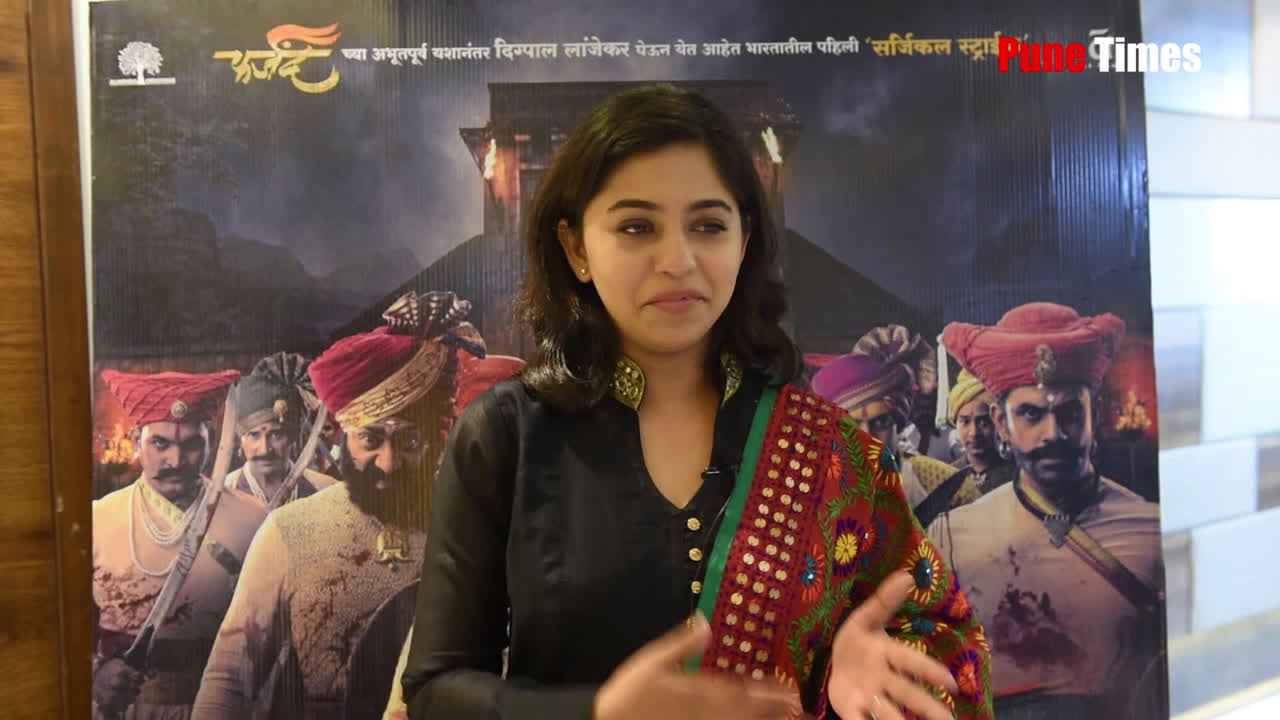 Mrunmayee sharing how she prepared for the role of a spy
