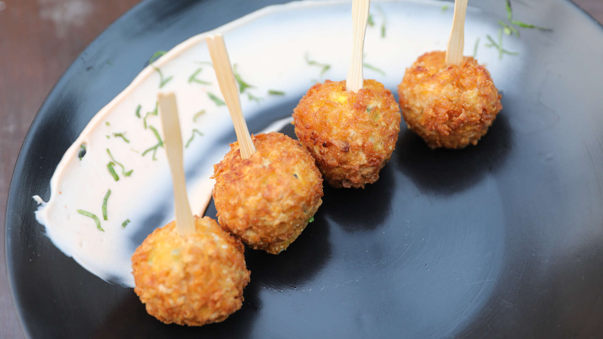 Watch: How to make Corn & Pimento Poppers - Times Food