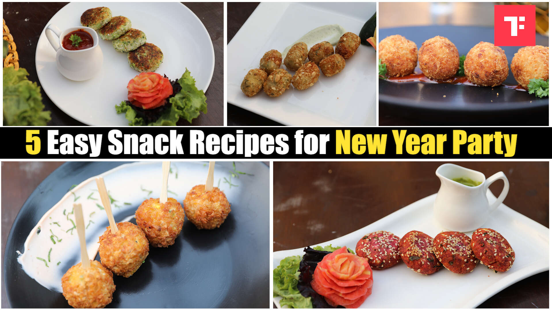 Watch: 5 easy snack recipes for New Year party - Times Food