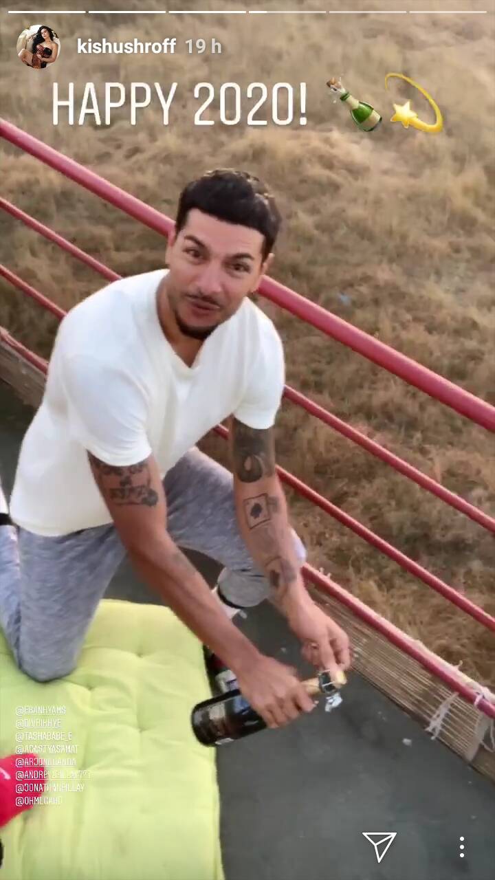 Photos: Tiger Shroff's sister Krishna Shroff celebrates New Year with ...